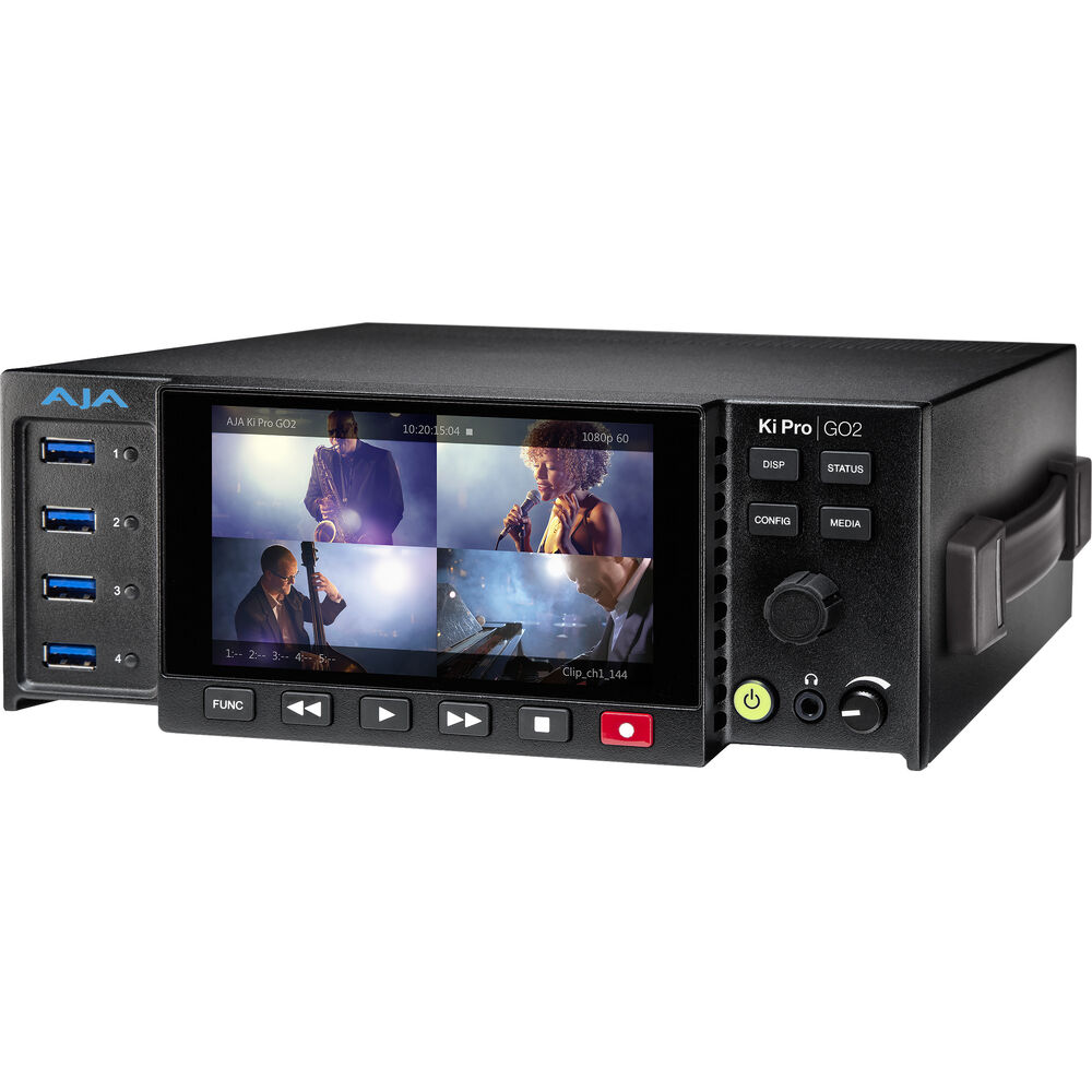 AJA Ki Pro GO2 Multichannel H.264/H.265 Recorder/Player – Videocraft