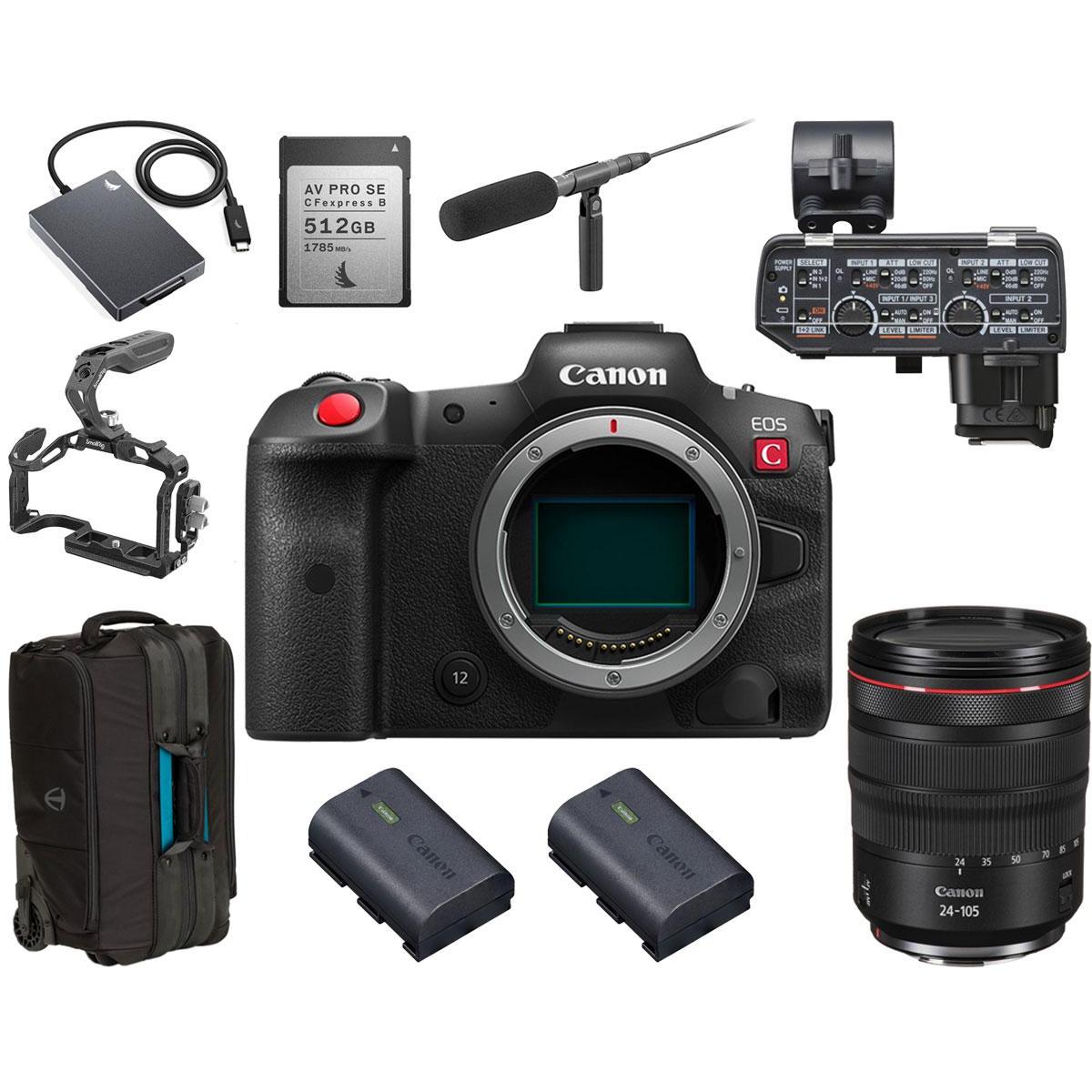 Canon R5C Cinema Camera with RF Lens Premium Bundle – Videocraft