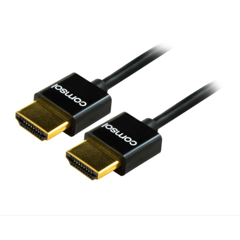 Comsol Super Slim High-Speed HDMI Cable with Ethernet – Videocraft
