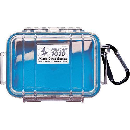Pelican Case 1010 Micro Clear Blue with Blue Liner – Videocraft