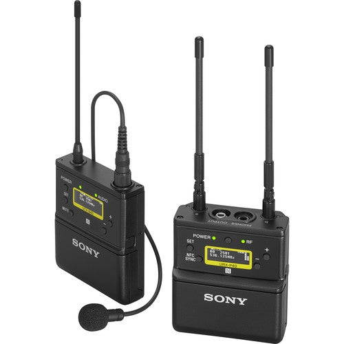 Sony UWPD21 Camera-Mount Wireless Lav Mic System 638-694 Mhz – Videocraft